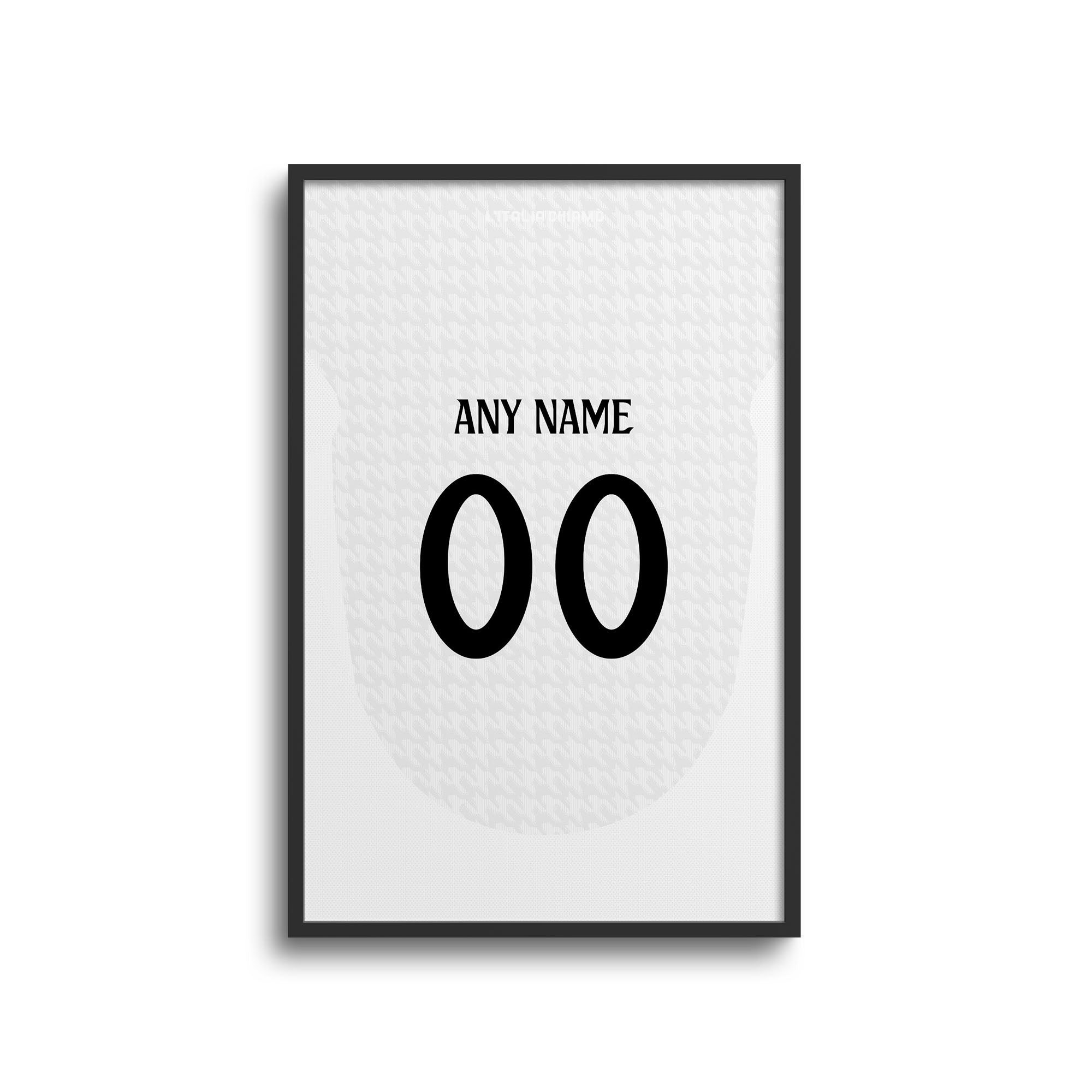 Real Madrid 2024-25 Home Kit Print – RIPA Football