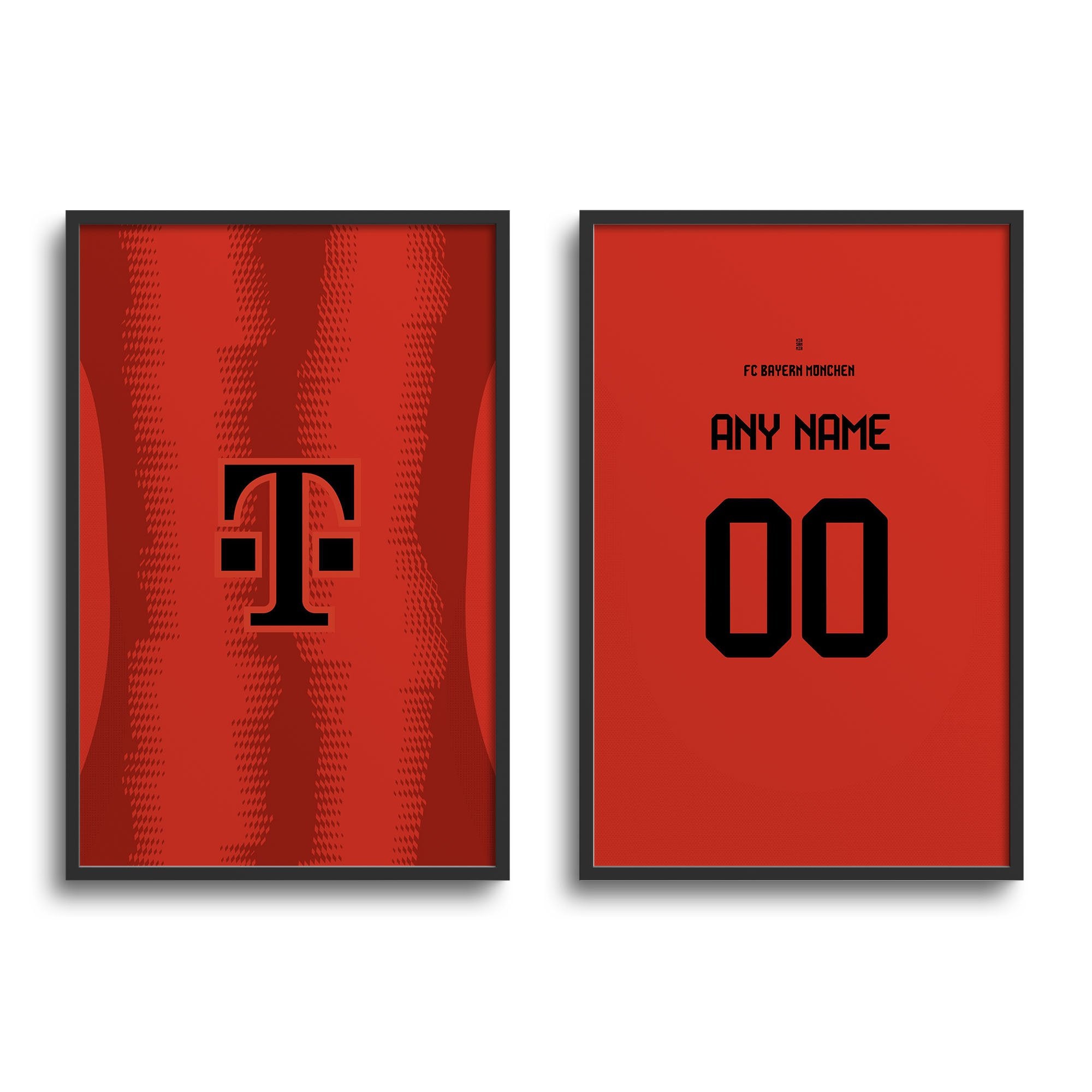 Bayern Munich 2024-25 Home Kit Print – RIPA Football