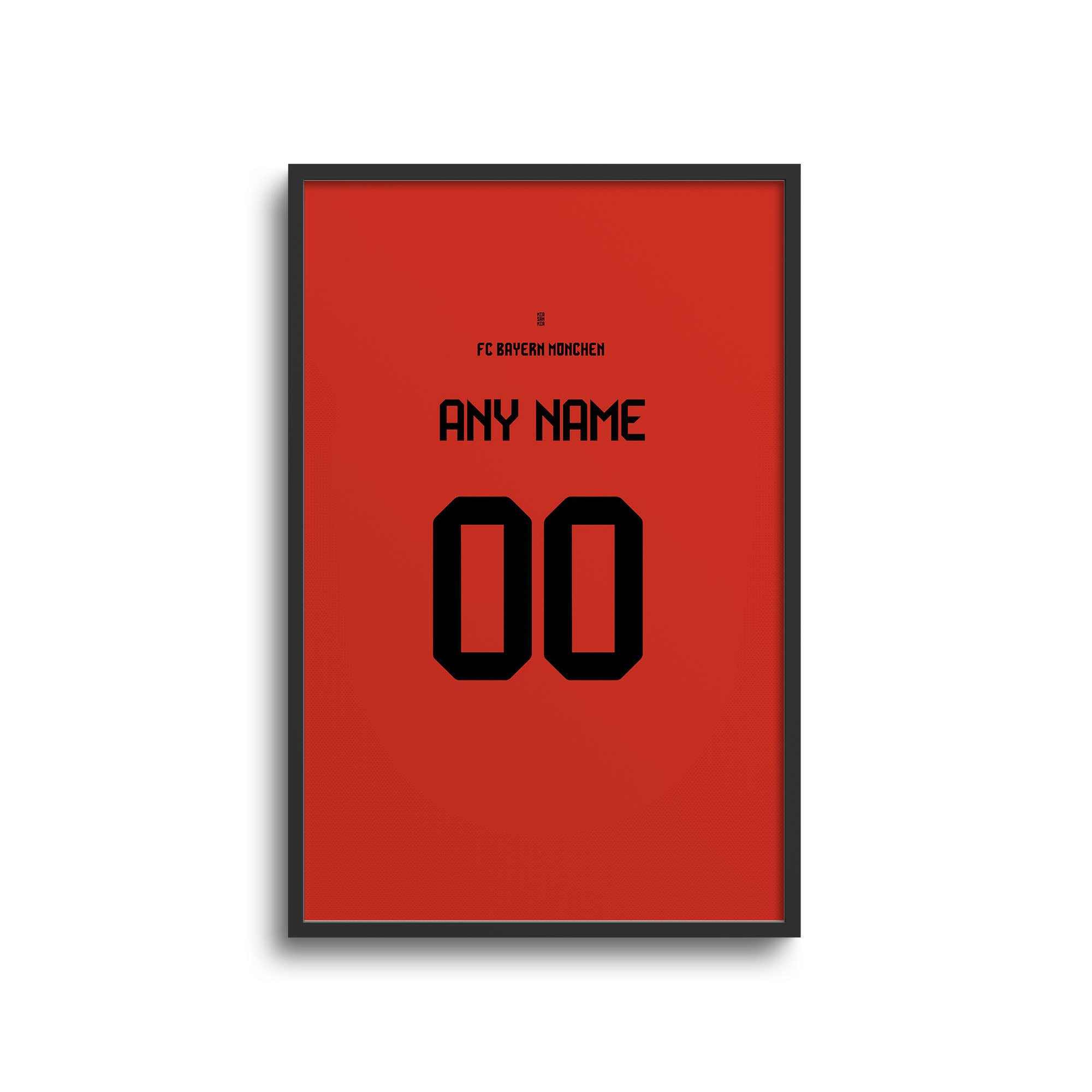Bayern Munich 2024-25 Home Kit Print – RIPA Football
