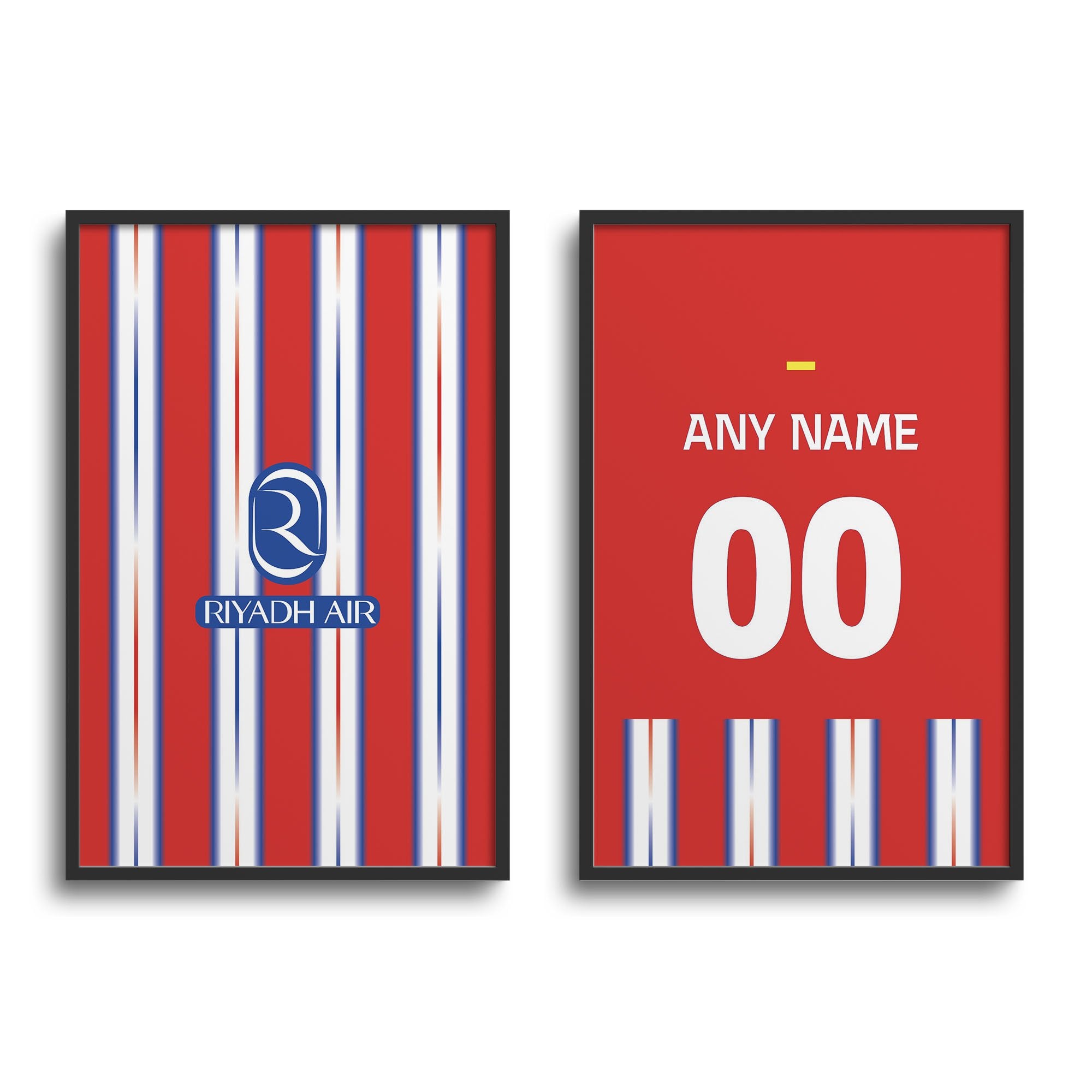 Atlético Madrid 2024-25 Home Kit Print – RIPA Football