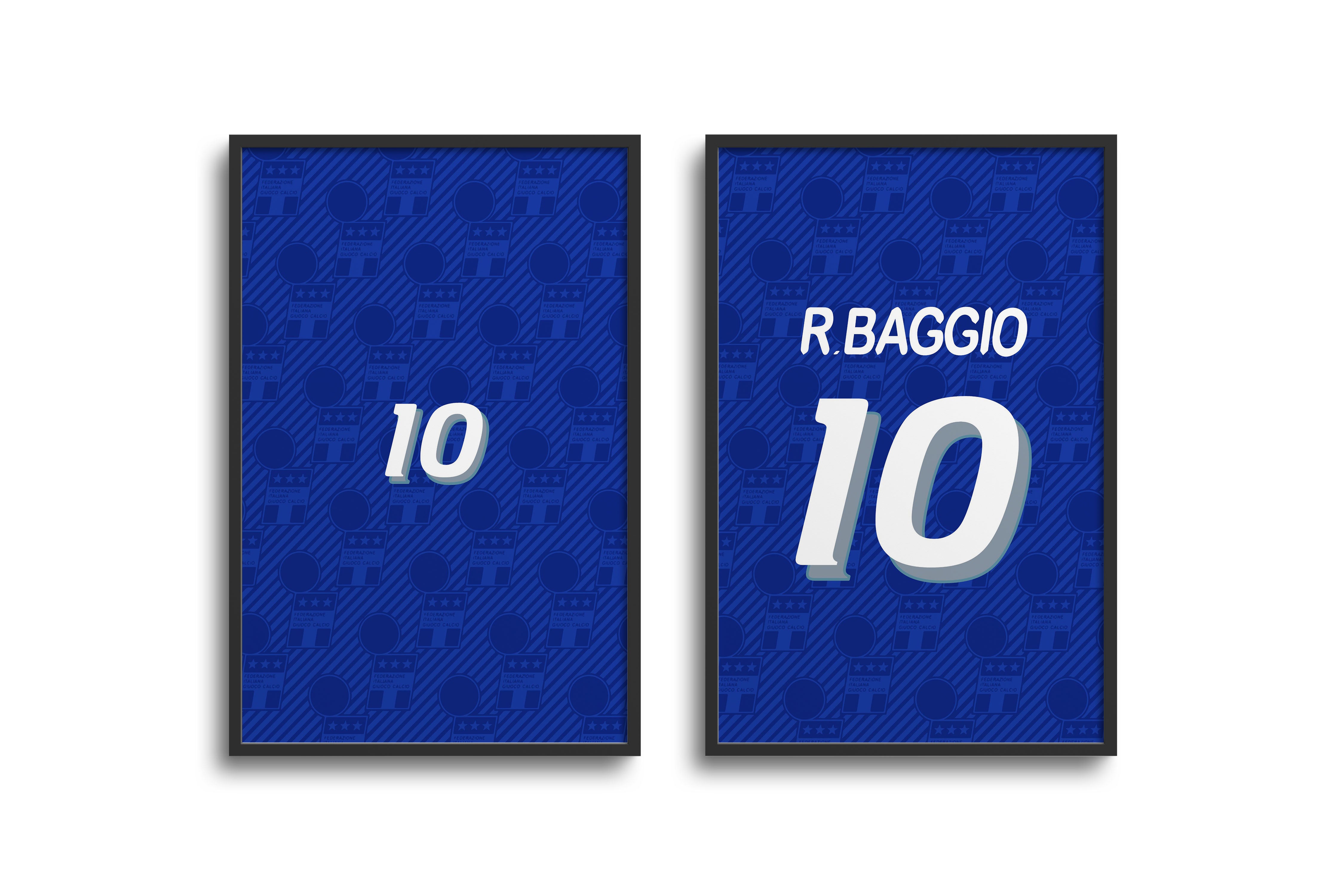 Italia 1994 World Cup Home Kit Print – RIPA Football